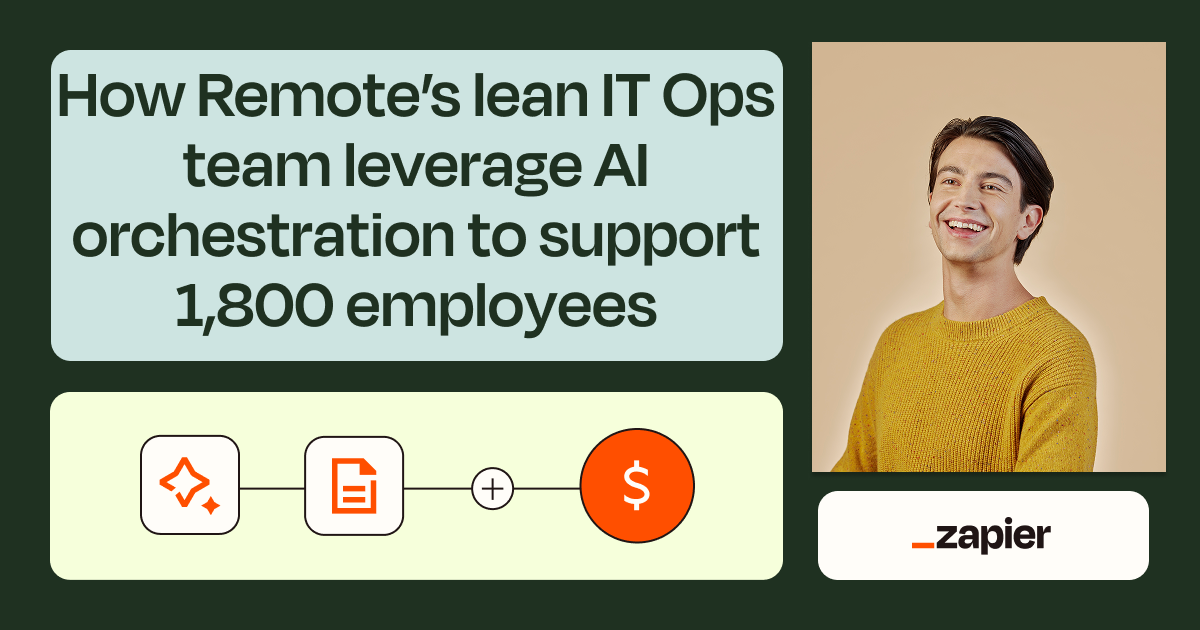 Building ideal workflows—all on Zapier | Webinar